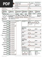 Starfinder 2e Character Sheet | PDF | Role Playing Games