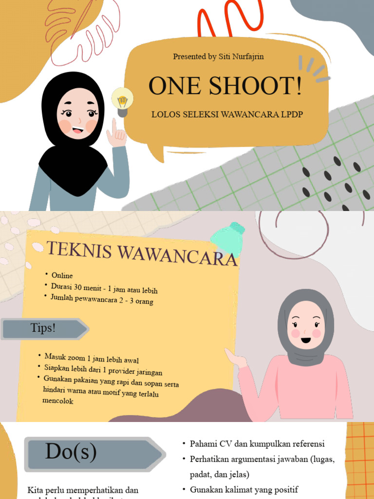 Sharing Seleksi Wawancara LPDP | PDF