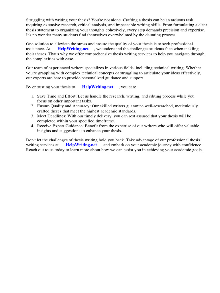 Sample Thesis Technical Writing | PDF | Programmable Logic Controller ...