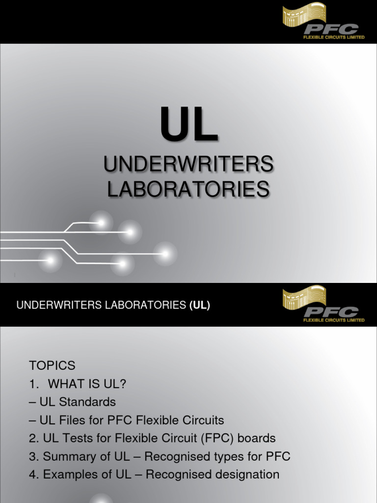 Underwriters Laboratories | PDF | Electrical Wiring | Laboratories