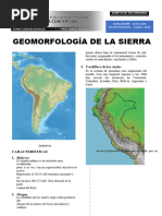 Relieve Andino del Perú: Tipos y Características | PDF | Andes | Volcán