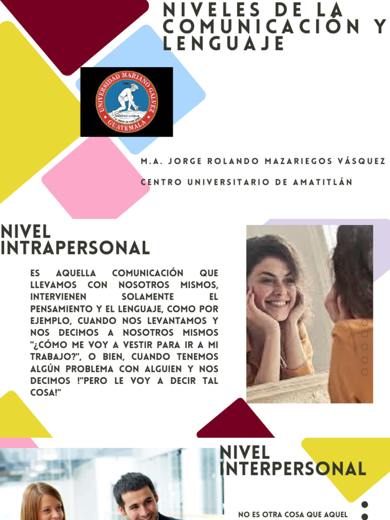 Niveles y Formas del Lenguaje | PDF