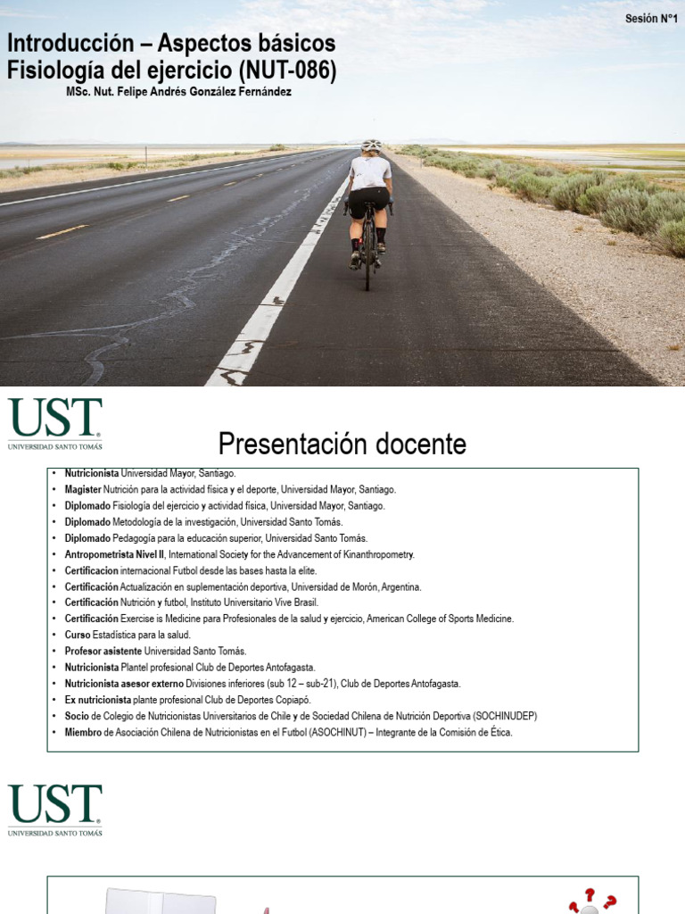 SesiÃ N NÂ°1 - Aspectos Basicos FISIO | PDF