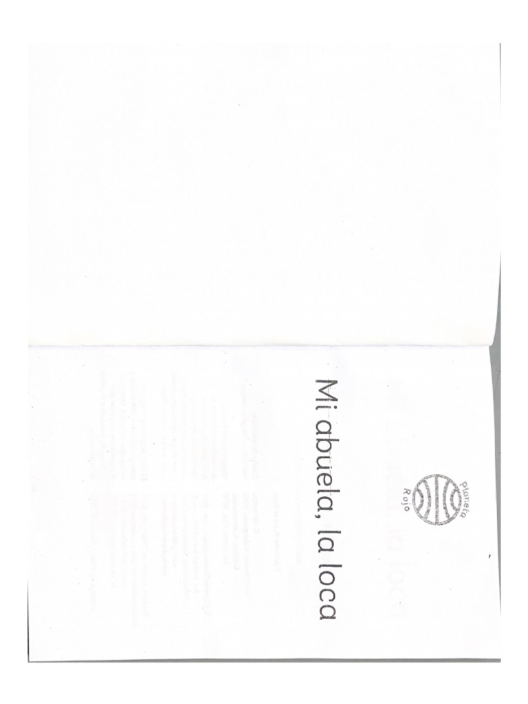 Mi Abuela, La Loca | PDF