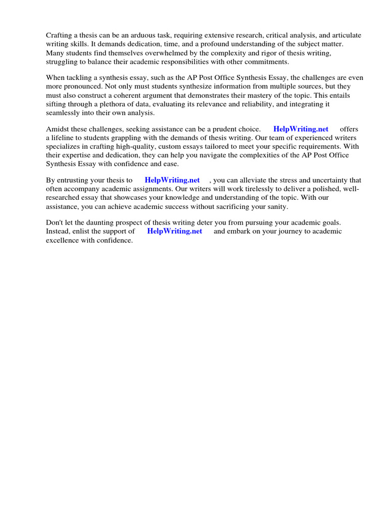 Mastering the AP Synthesis Essay Guide | PDF | Essays | Apa Style