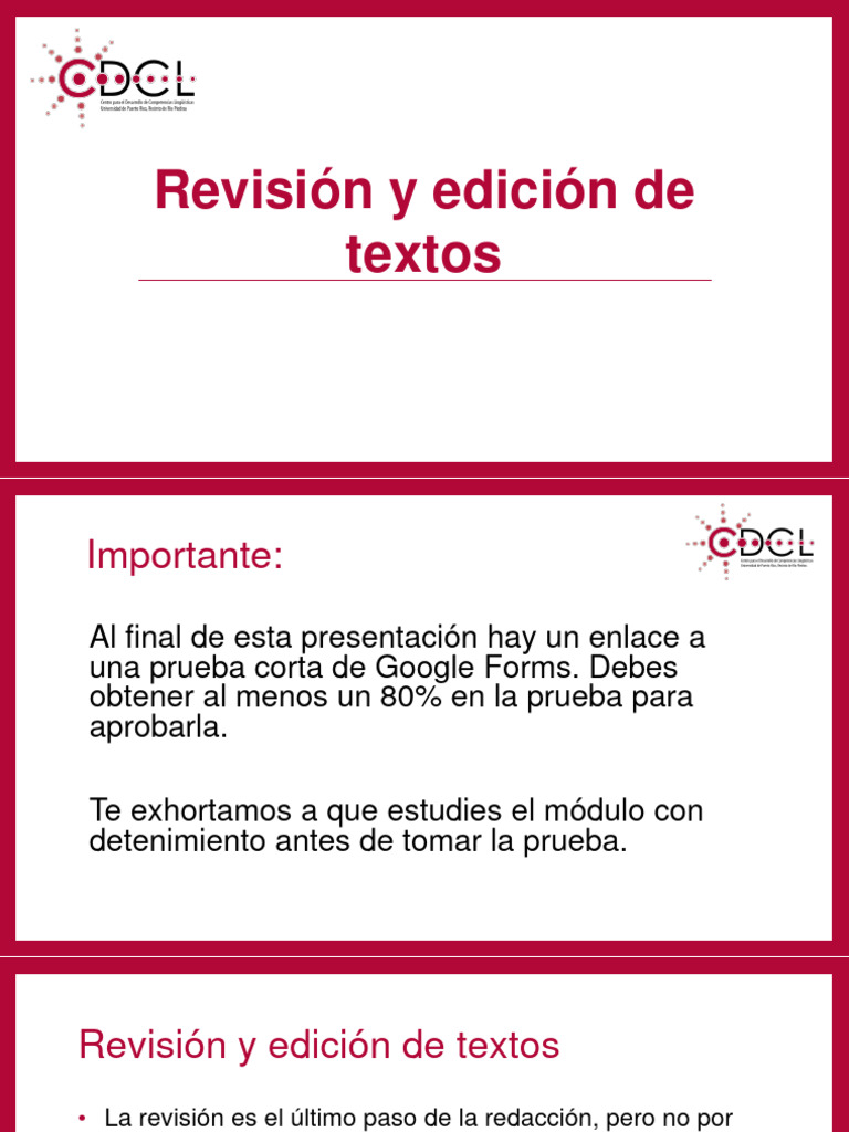 Revision-y-edicion-de-textos | PDF | Diccionario | Escritura