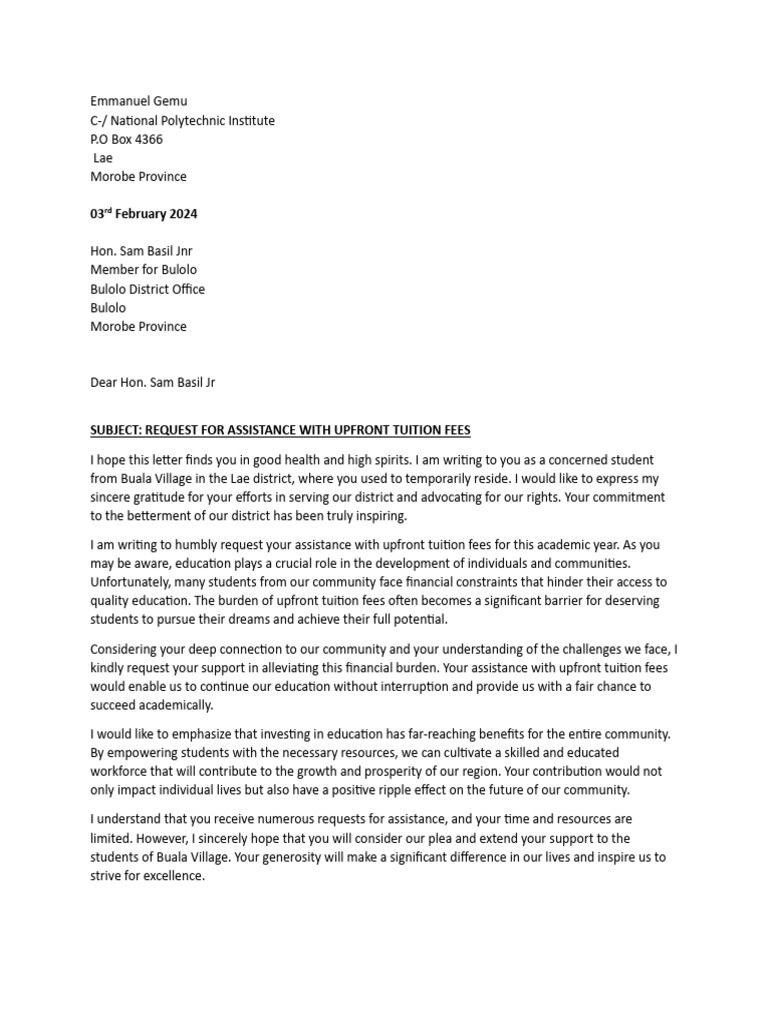 Letter of Request Ii | PDF