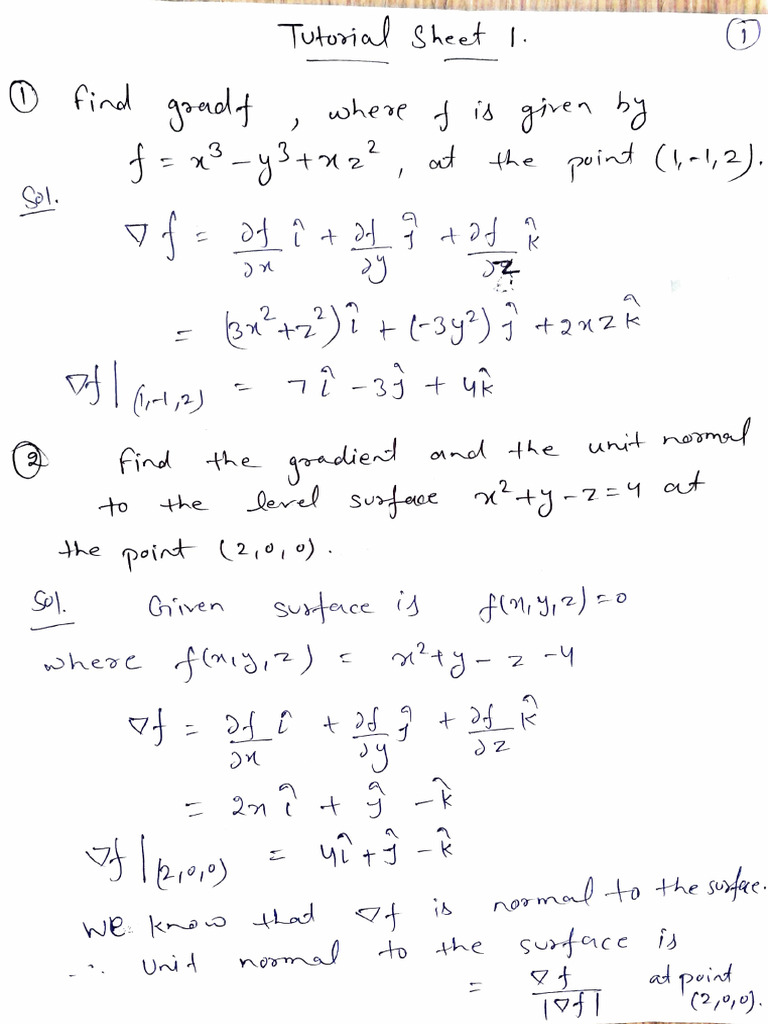 Tutorial Sheet 1 - Solution PDF | PDF | Teaching Methods & Materials Tutorial Sheet 1 - Solution PDF | PDF | Teaching Methods & Materials