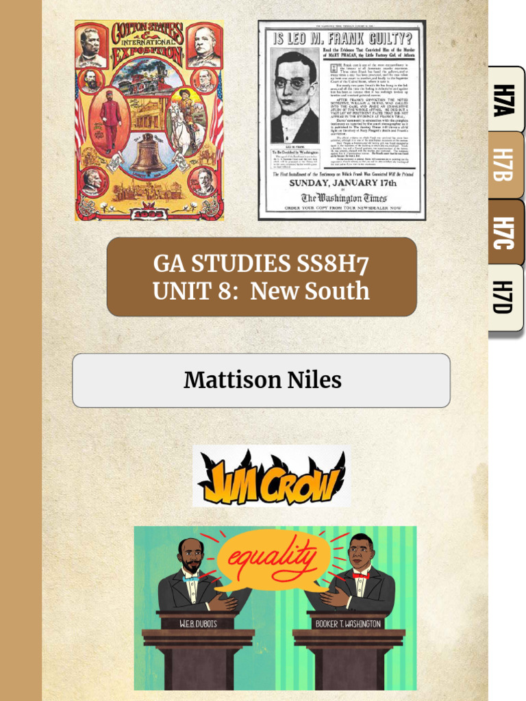 2023-2024 H7 Interactive Notebook | PDF | Plessy V. Ferguson | Litigation