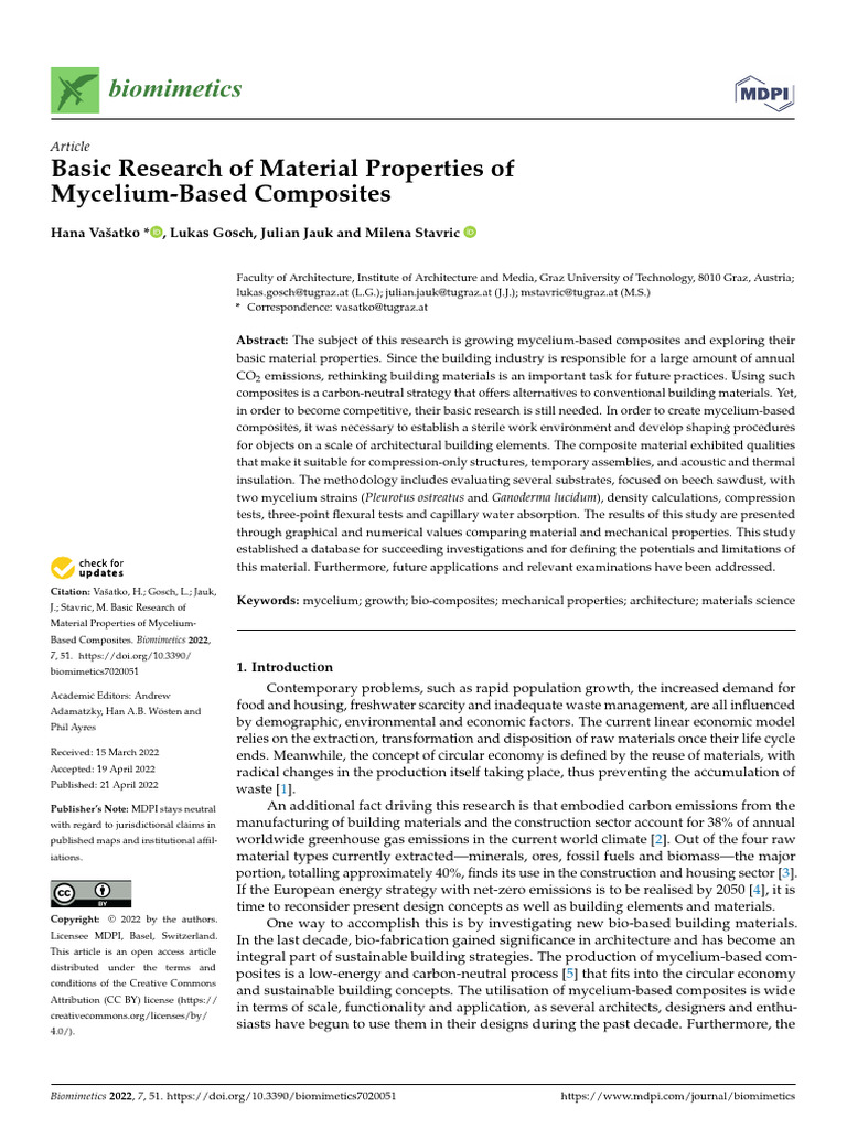 Biomimetics 07 00051 v2 | PDF | Nature | Materials