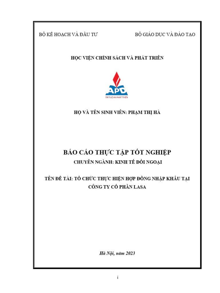 BCTT - Phạm Thị Hà1 | PDF