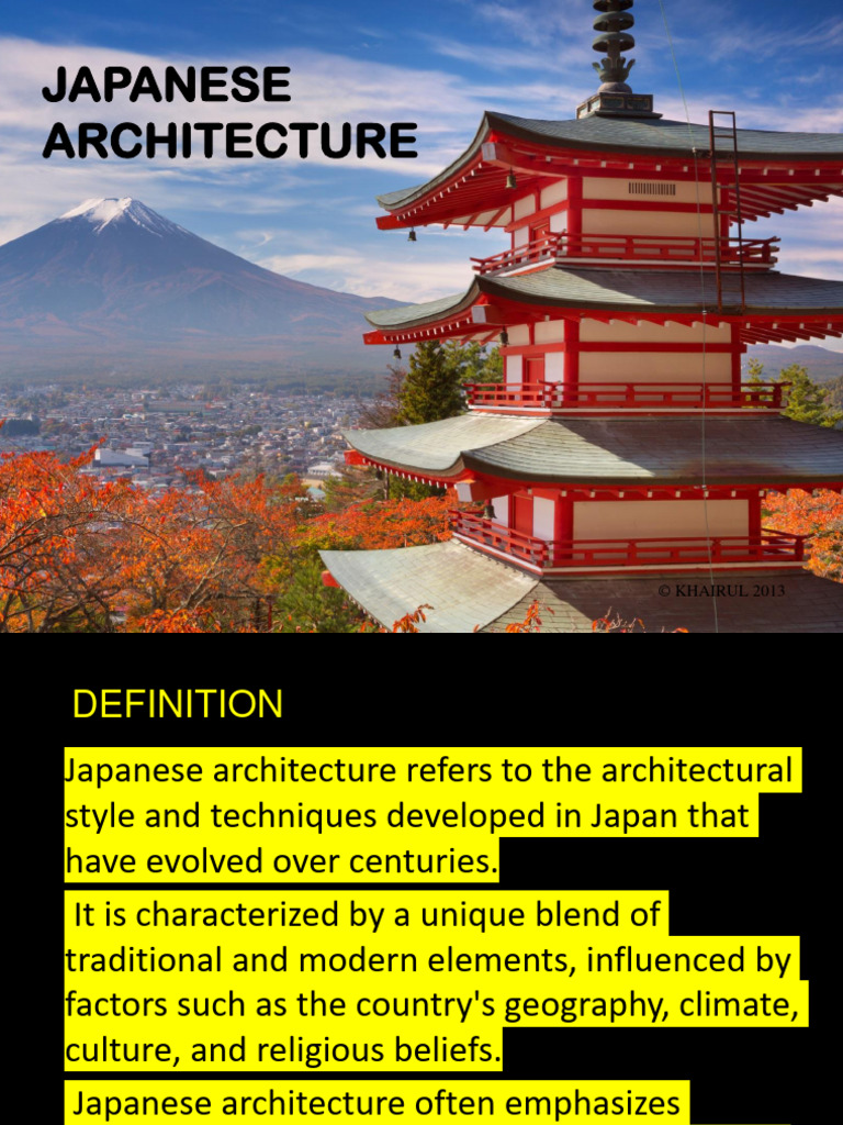 Elements of Traditional Japanese Architecture | PDF | Architectural ...