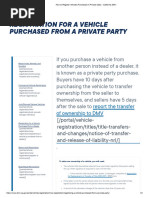 Reg 156 | PDF | Department Of Motor Vehicles | Vehicle Registration Plate