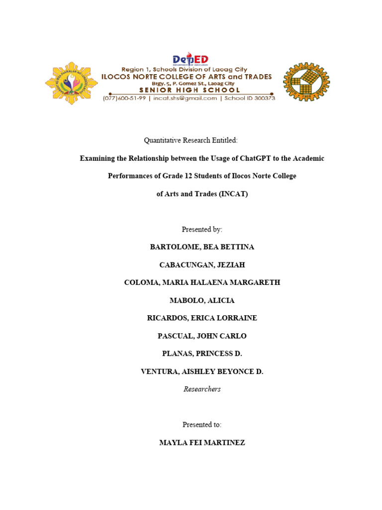 Quantitative Research 1st Draft | PDF | Artificial Intelligence | Intelligence (AI) & Semantics