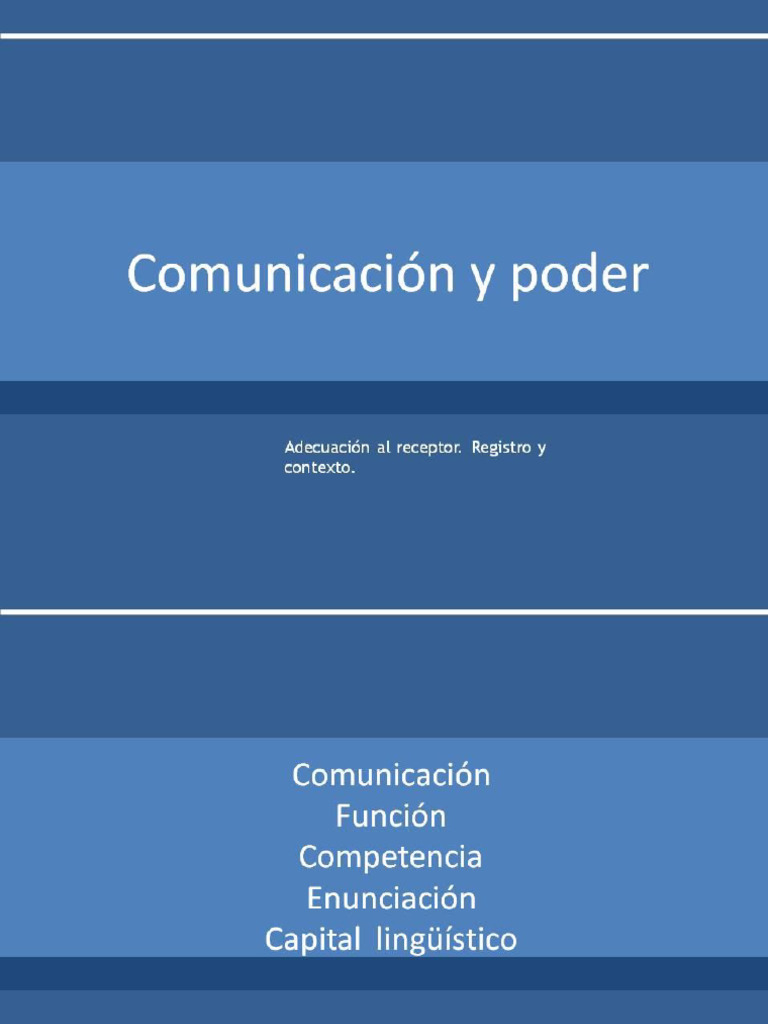 2014 2 Comunicacion y Poder | PDF