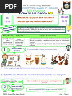 Sesion de Aprendizaje - Musica en Paises Latinoamericanos - 5° A | PDF ...