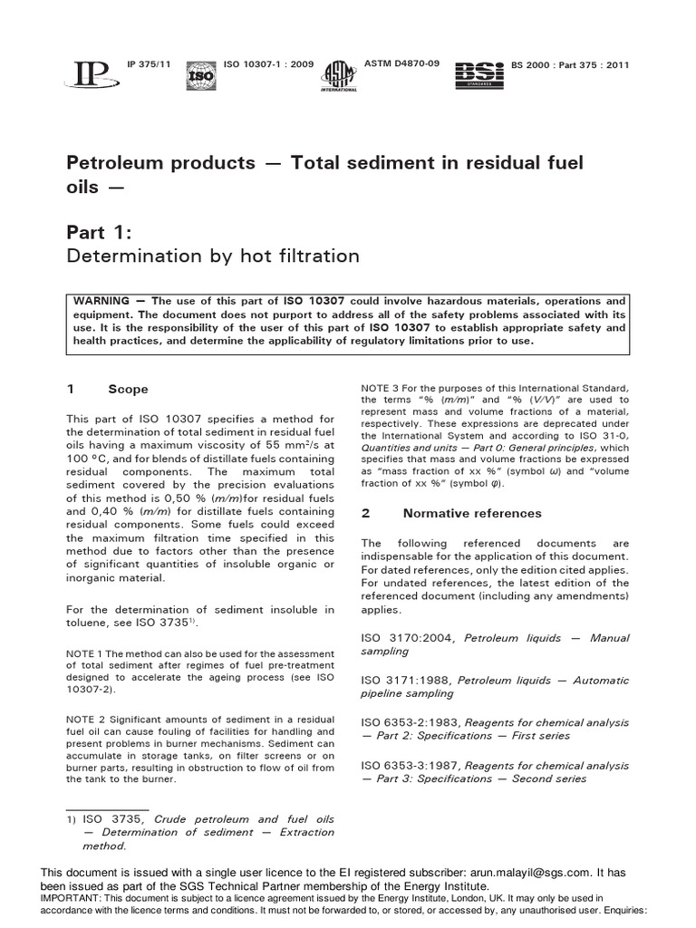 Ip 375 | Download Free PDF | Filtration | Petroleum