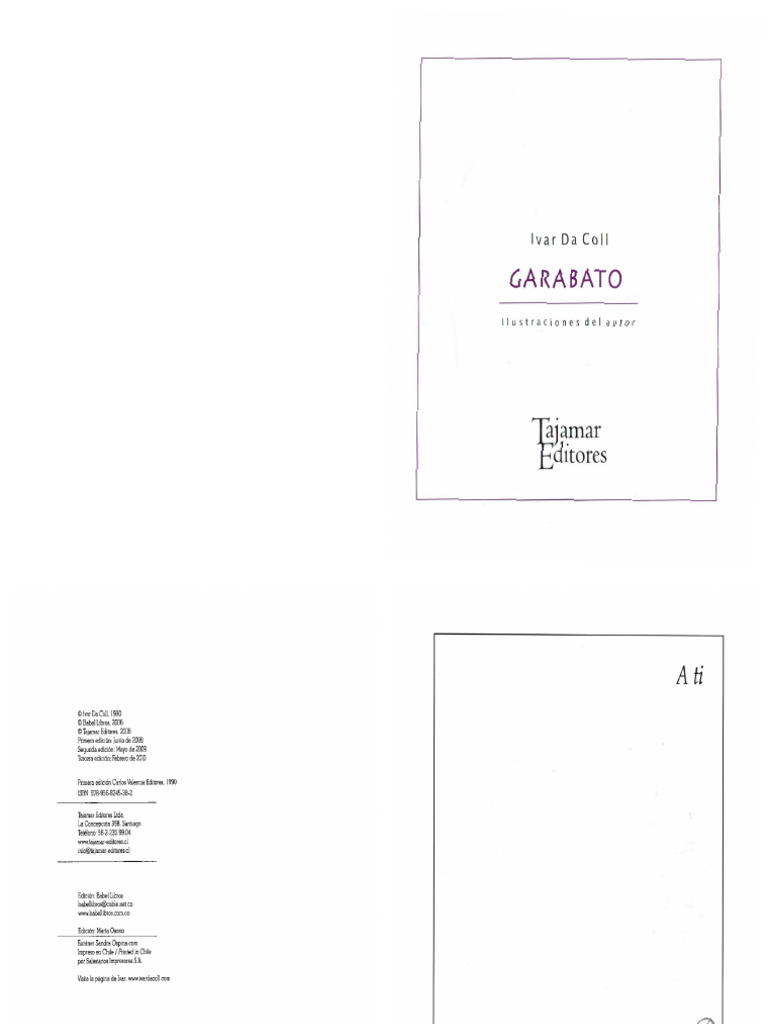 Garabato - Ivar Da Coll | PDF