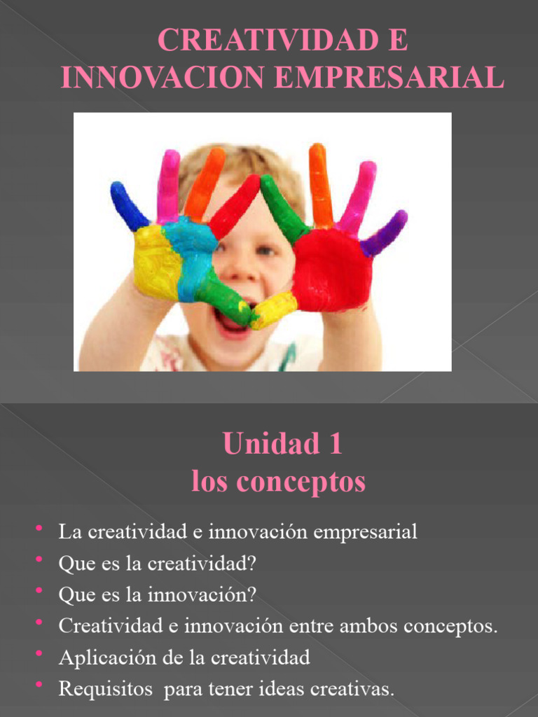 Creatividad e Innovación Empresarial | PDF | Innovación | Creatividad