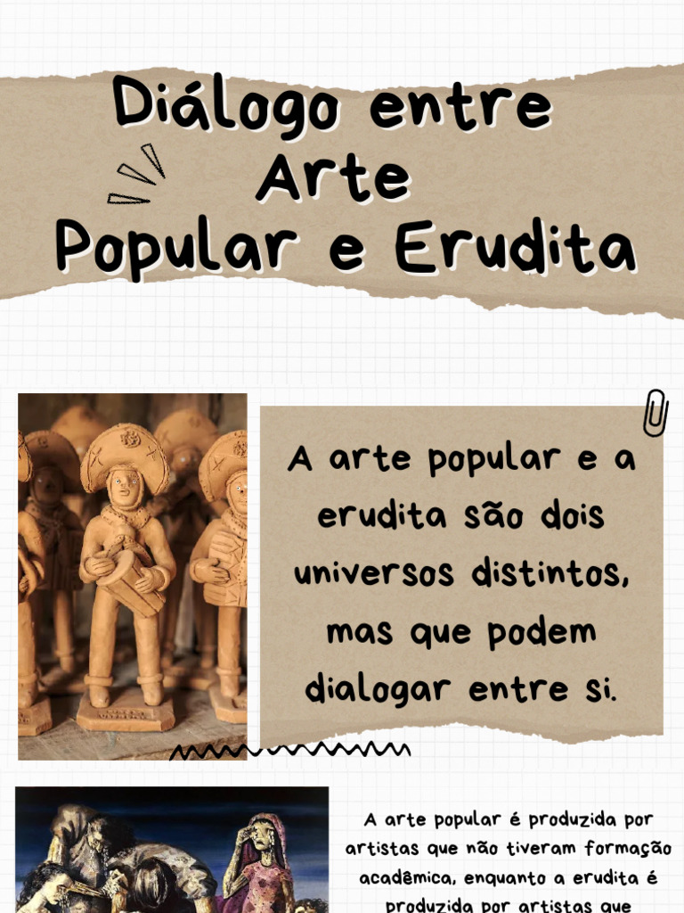 Arte Erudita e Arte Popular | PDF