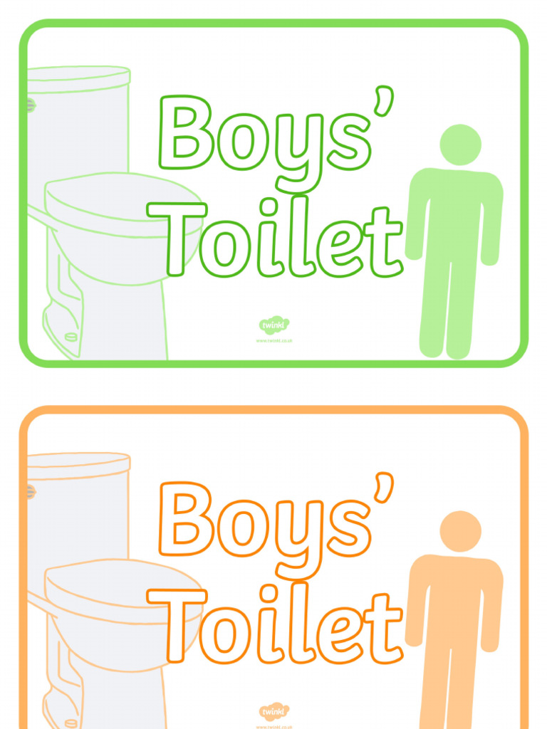 Boys Toilet | PDF