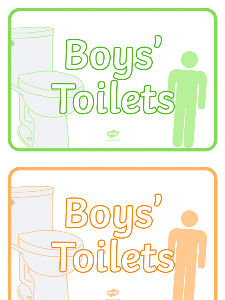 Boys Toilets | PDF