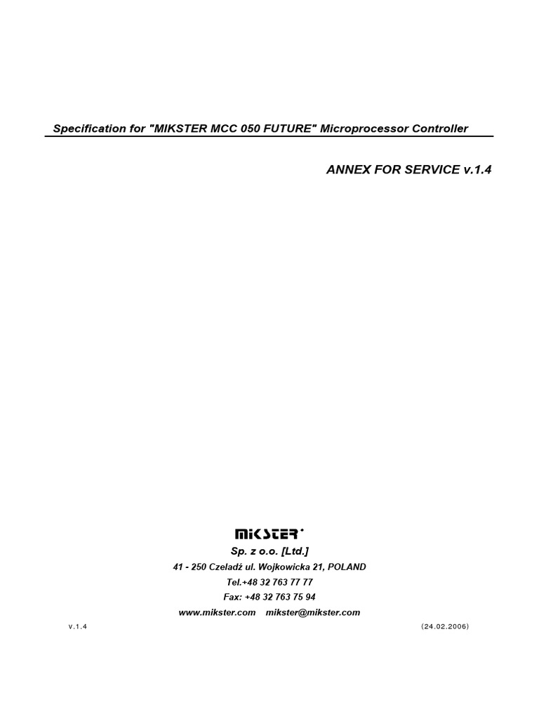 ANEKS - MCC 050 FUTURE - 24 - 02 - 2006 v1 - 4 - ANG | PDF | Computer Science | Computer Programming