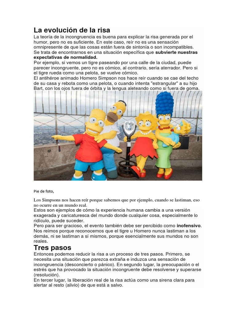 La Evolución de La Risa | PDF