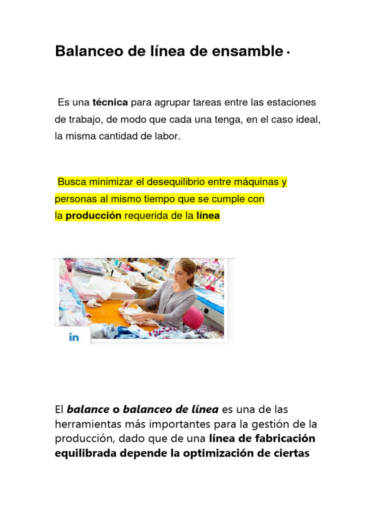 Balanceo de Linea | PDF | Programa de computadora | Programación