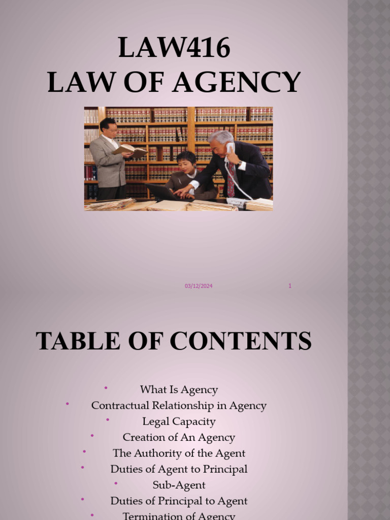 Agency | PDF