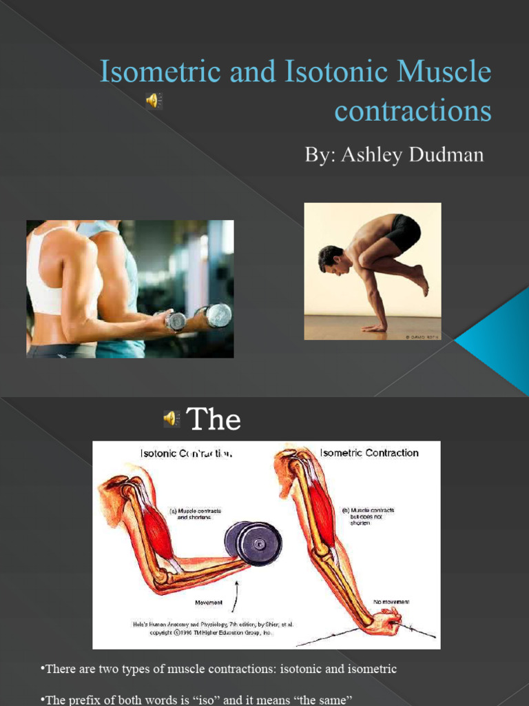 Muscle Contractions Isotonic and Isometric The Prefix | PDF | Muscle ...