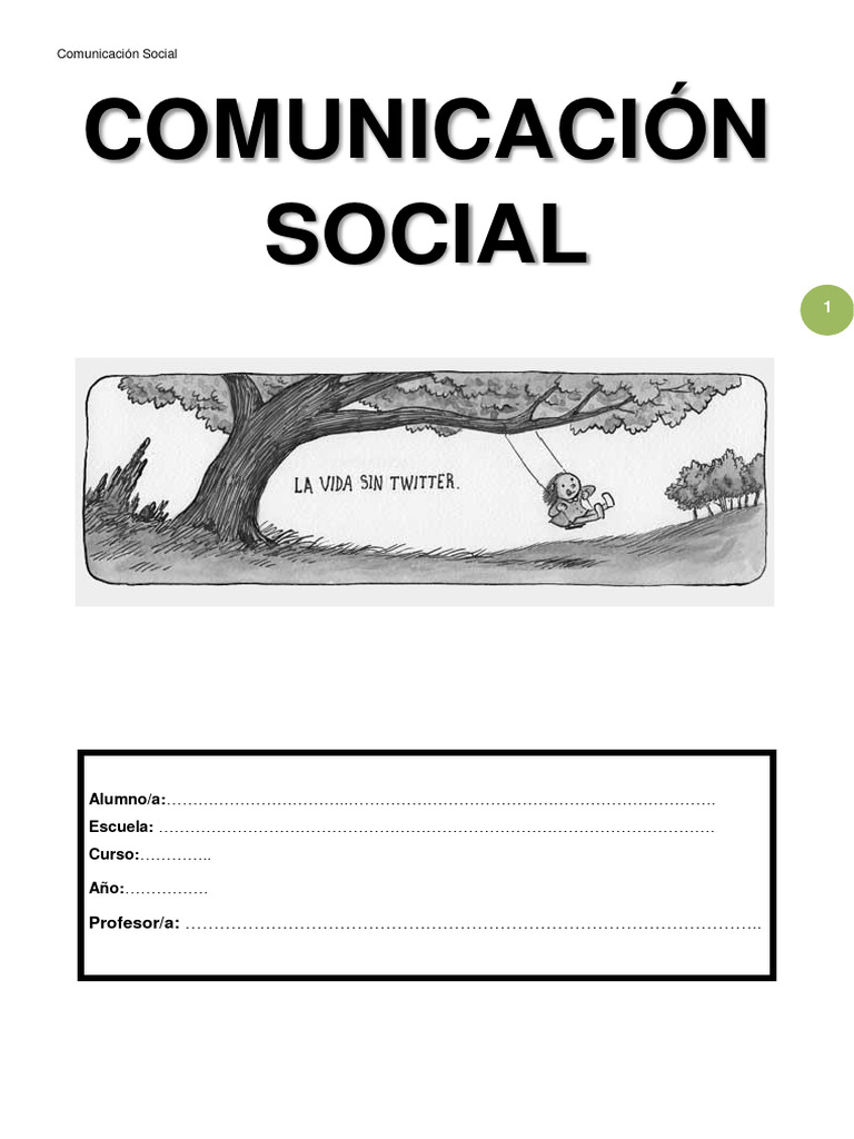 Cuadernillo sobre Comunicación Social | PDF | Comunicación | Publicidad