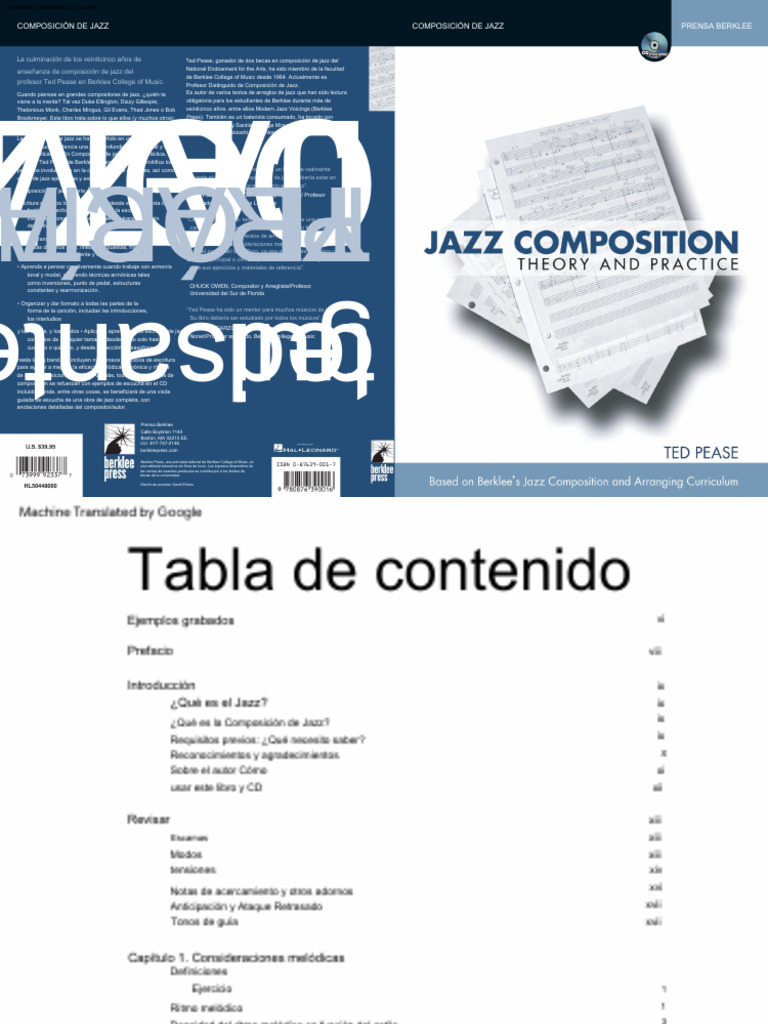 Berklee - Jazz Composition | PDF | Jazz | Acorde (Música)