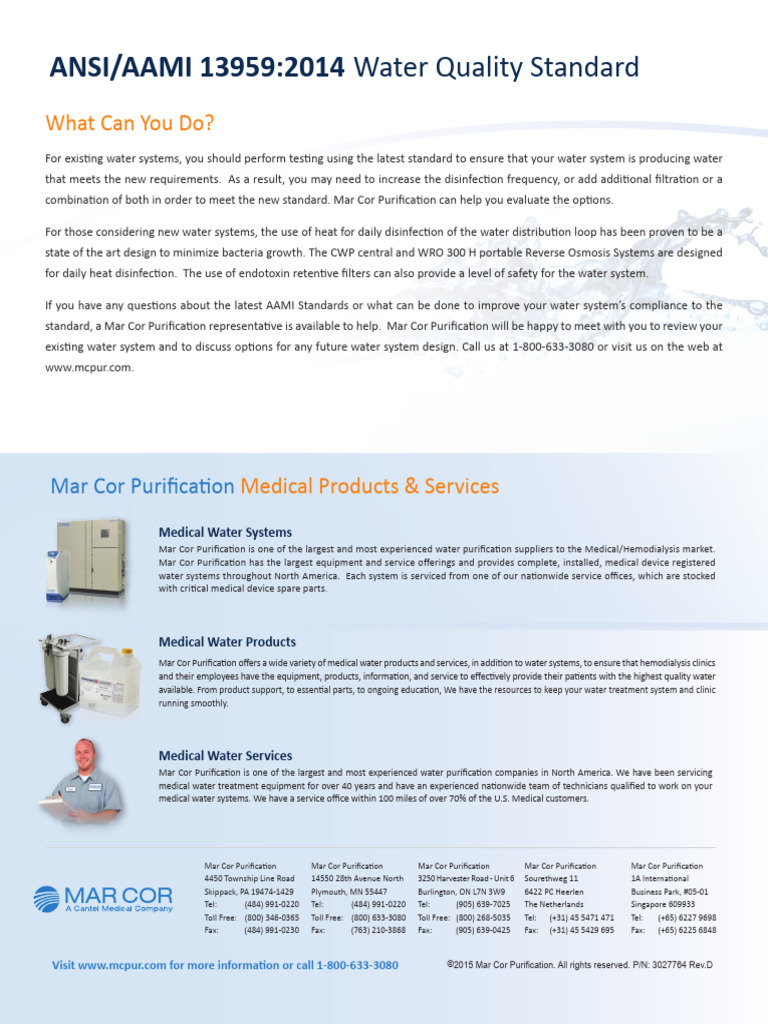 Optimize Medical Water Systems | PDF