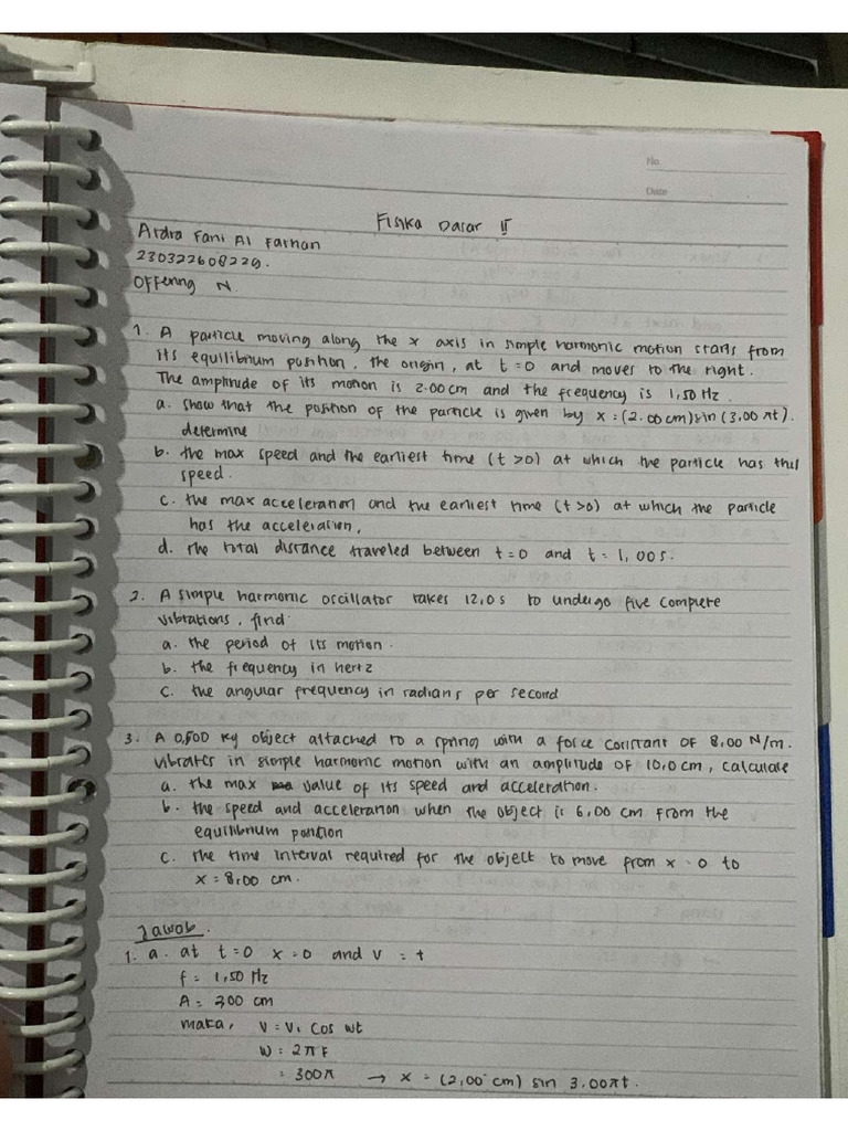 Tugas Fisdas 2 | PDF