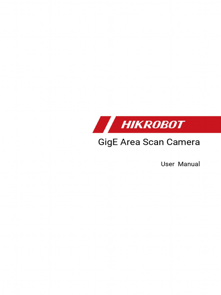 UD29959B - GigE Area Scan Camera User Manual - V3.5.3 - 20220908 | PDF | Network Interface ...