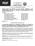 Meeting of Lupon | PDF | Government