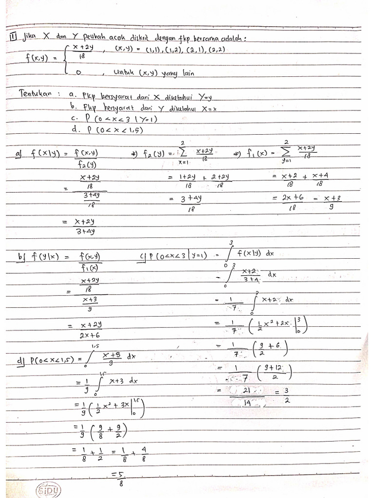 Jare Uas Statmat | PDF