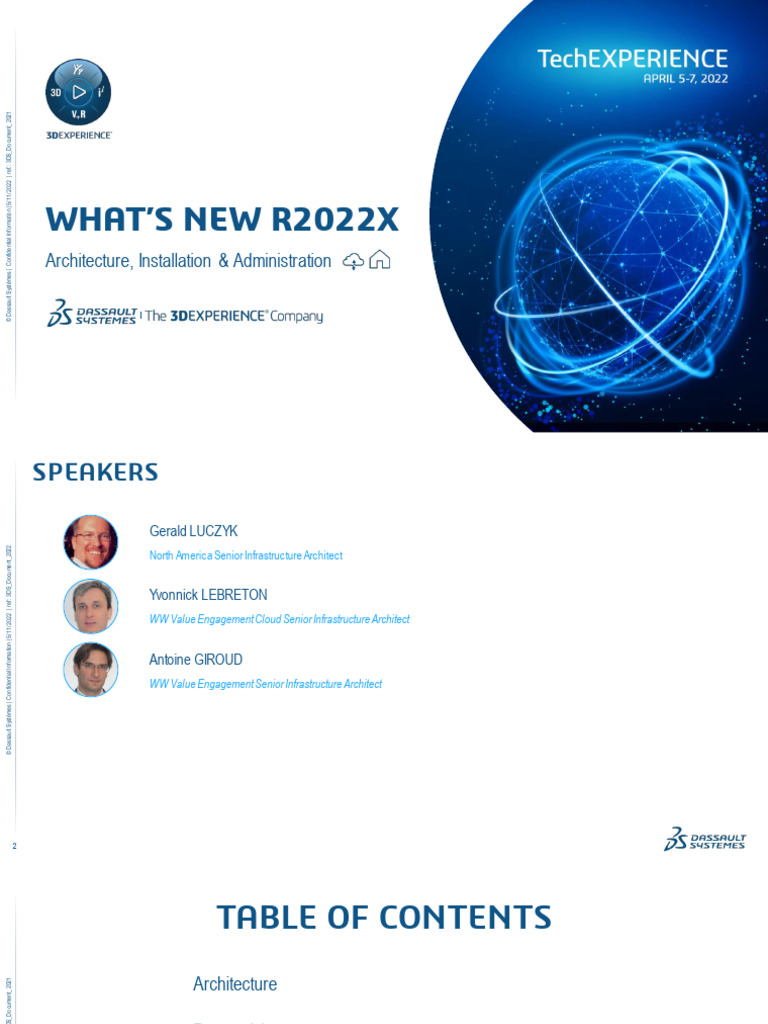 3DEXPERIENCE Architecture - What's New in R2022x | PDF | Cloud Computing | 64 Bit Computing
