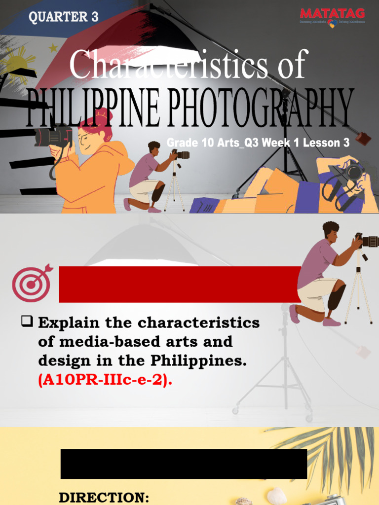 Characteristics of Philippine Photography | PDF | Composition (Visual ...