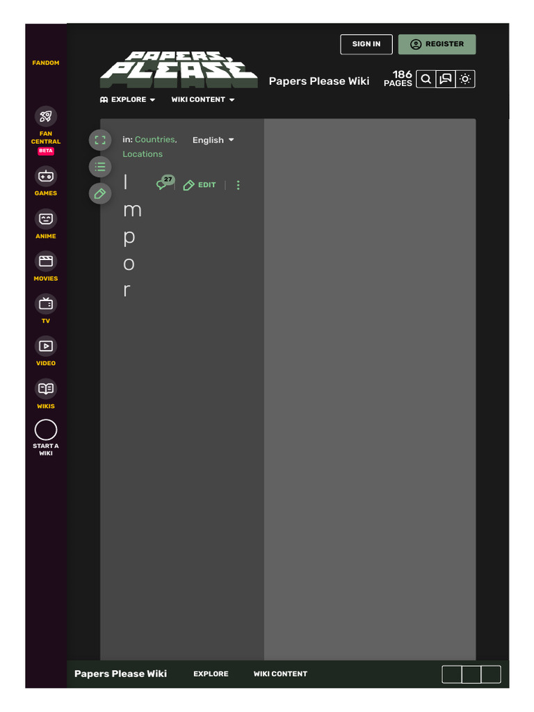 Impor - Papers Please Wiki - Fandom | PDF