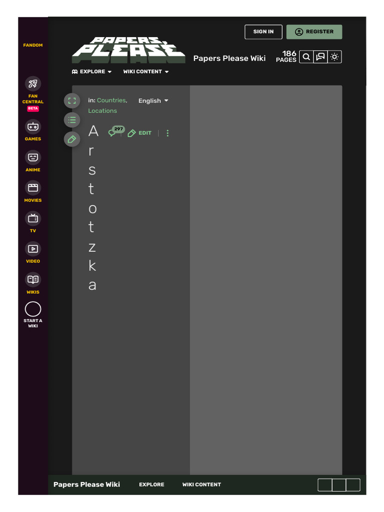 Arstotzka _ Papers Please Wiki _ Fandom | PDF | You Tube | Fandom