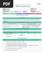 Humss List of Subjects | PDF | Social Sciences | Science