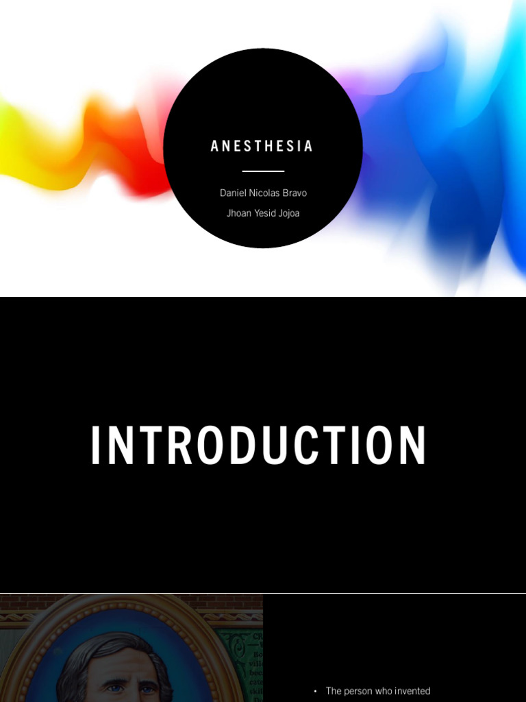 History and Impact of Anesthesia | PDF