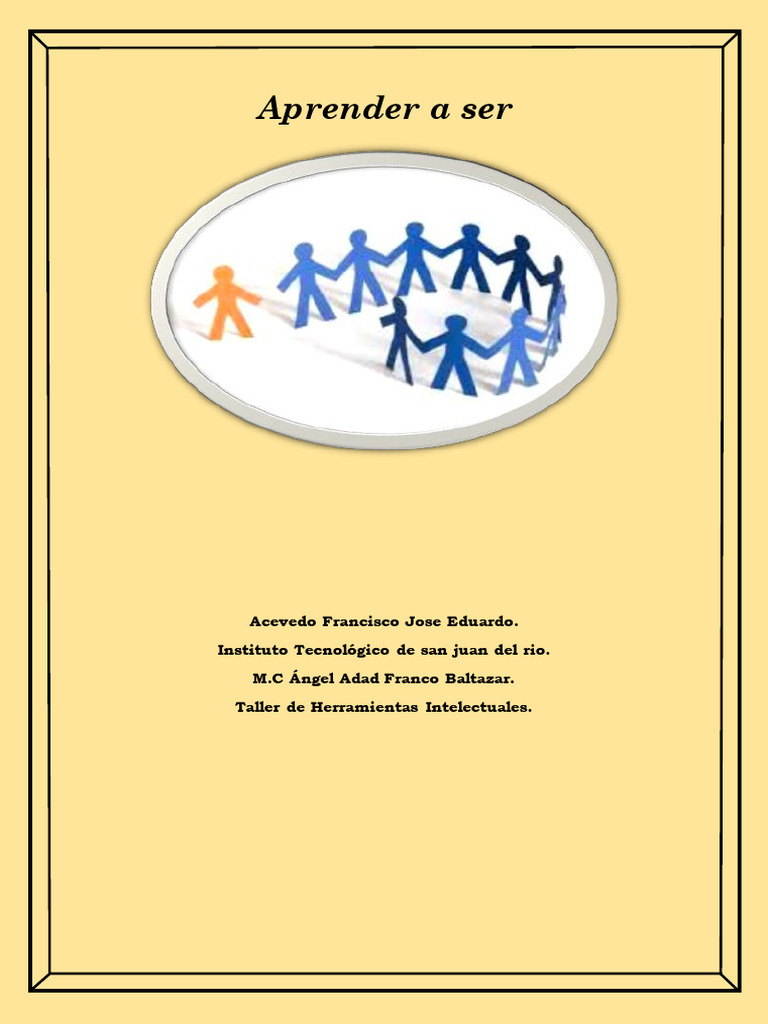 Aprender A Ser | PDF