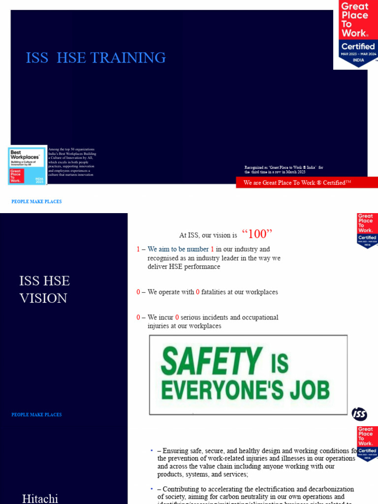 Iss - Induction English | PDF | Workplace | Labor Relations