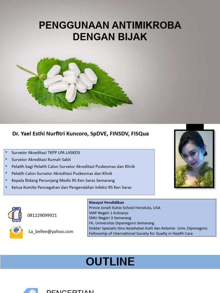 Panduan Bijak Penggunaan Antimikroba | PDF