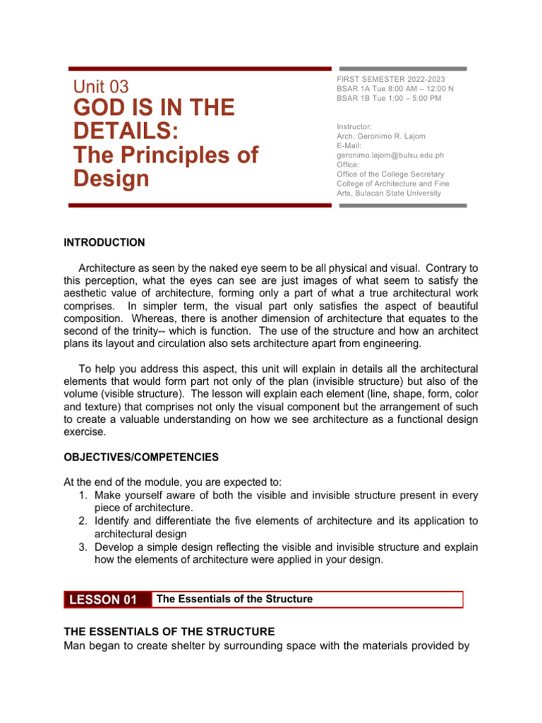 Toa 01. Unit 03. 2022-2023 | PDF | Color | Shape