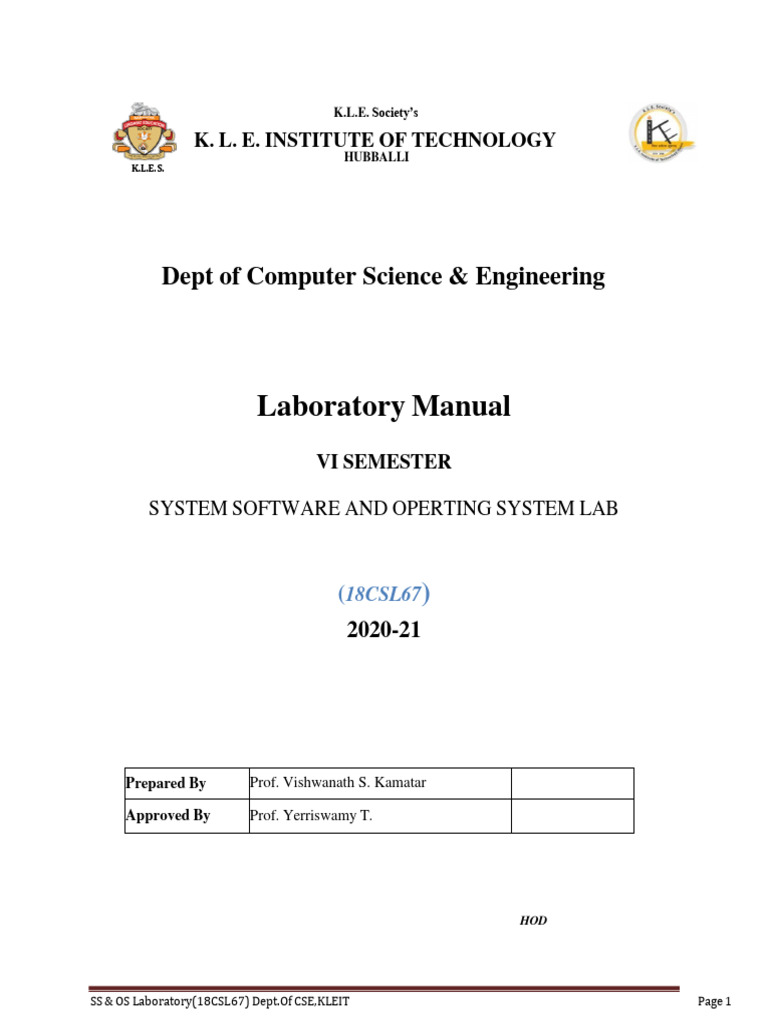 SSOS LAB MANUAL2020-21 New | PDF | Scheduling (Computing) | Process (Computing)