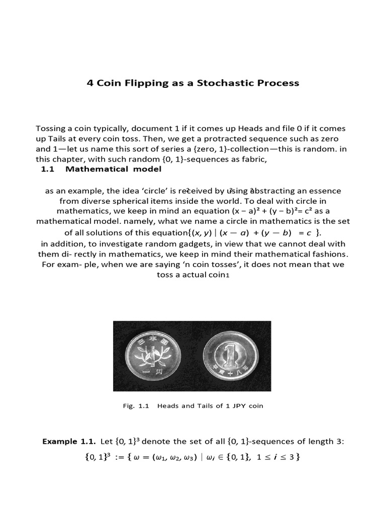 Coin Flipping and Probability Models | PDF | Function (Mathematics ...